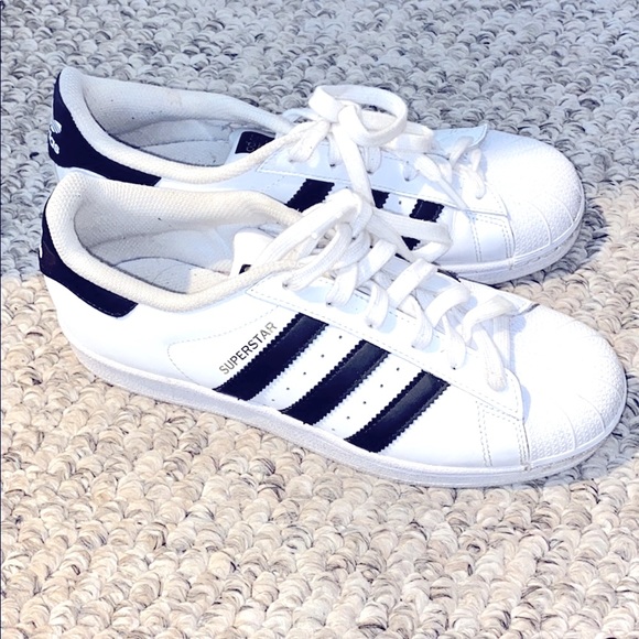adidas | Shoes | Leather Shell Toe Adidas | Poshmark